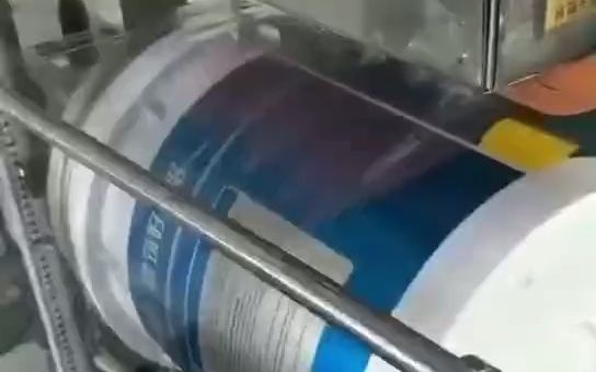 大桶圆锥桶圆柱桶热转印机设备 涂料桶润滑油桶彩色图案印花机,自动...