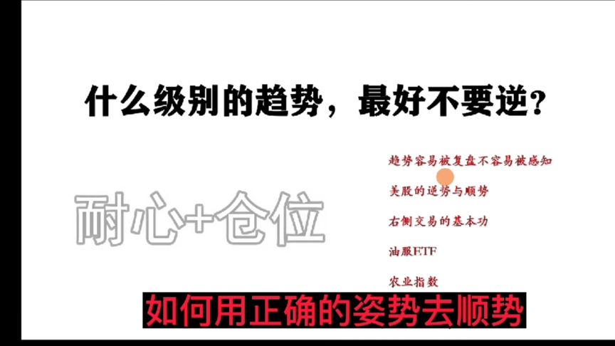 正确方法顺势,均线周期设置的技巧,