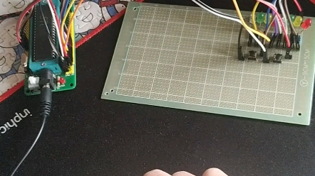 独立按键控制LED灯移动