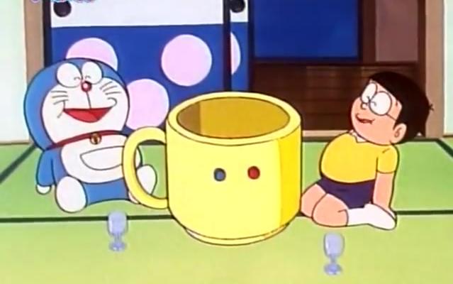 哆啦A梦印地语版:内容物伸缩杯