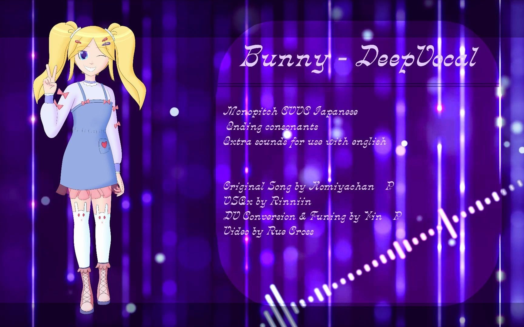 【DeepVocal音源配布】自殺予防ウサギ【BUNNY DV】