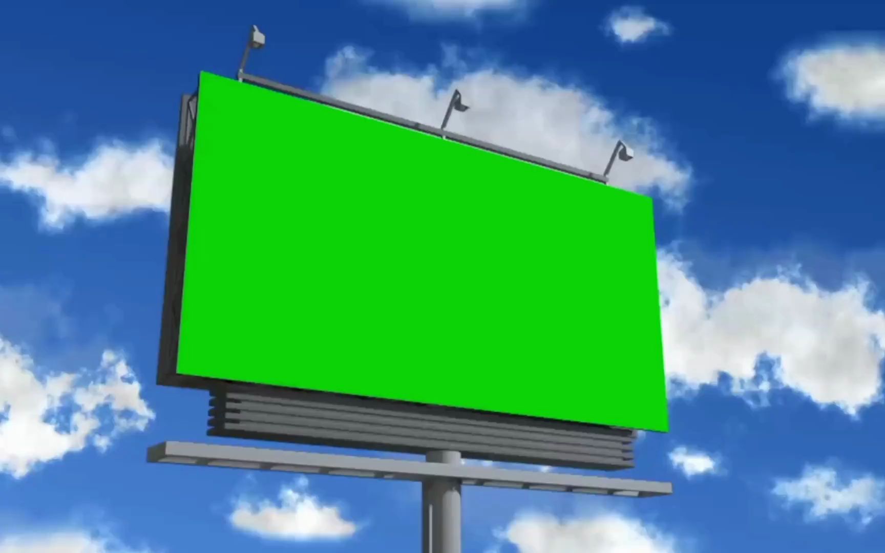 【绿幕素材】必剪内搜索“绿幕高速路广告牌”即可使用此物料
