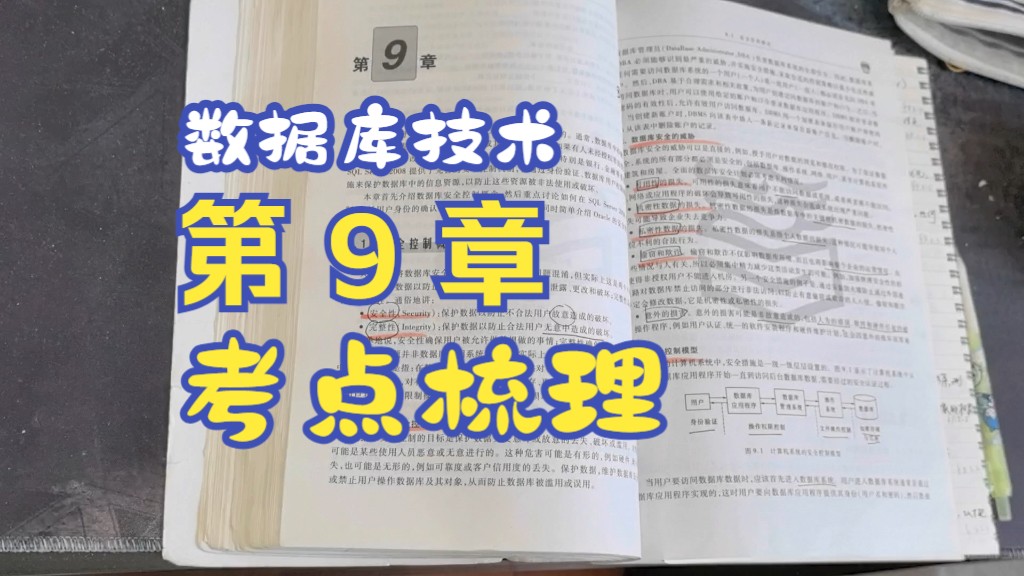 【计算机三级考点梳理】9 安全管理