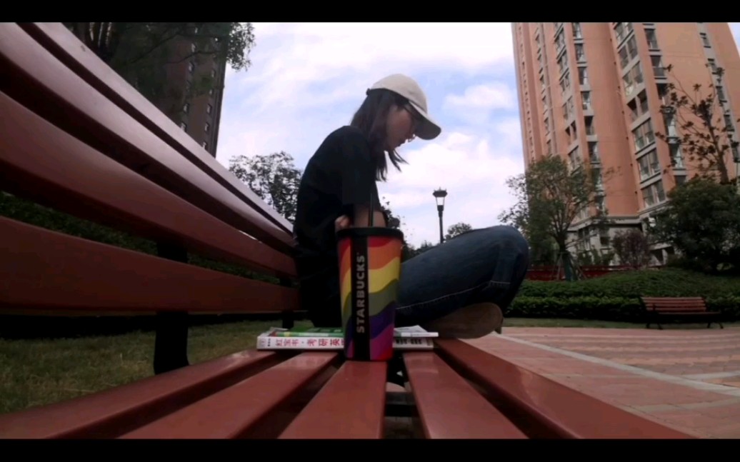 考研之上午不停的背背背