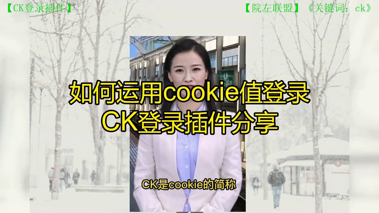 如何用cookie登录软件,捕手怎么用ck登录