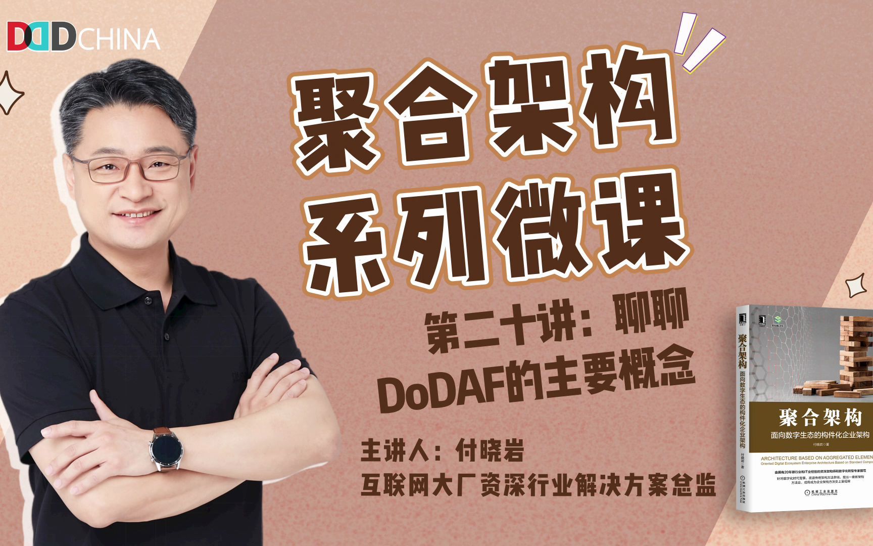 付晓岩 | 《聚合架构》系列微课,第二十讲:聊聊DoDAF的主要概念