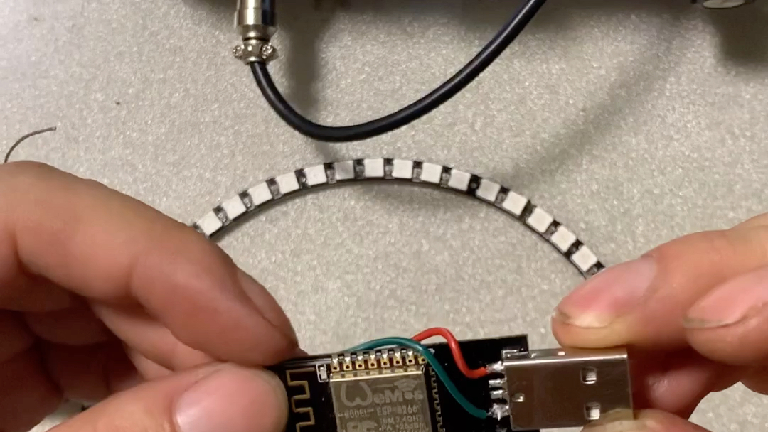 DIY_ESP8266 炫彩Wi-Fi时钟