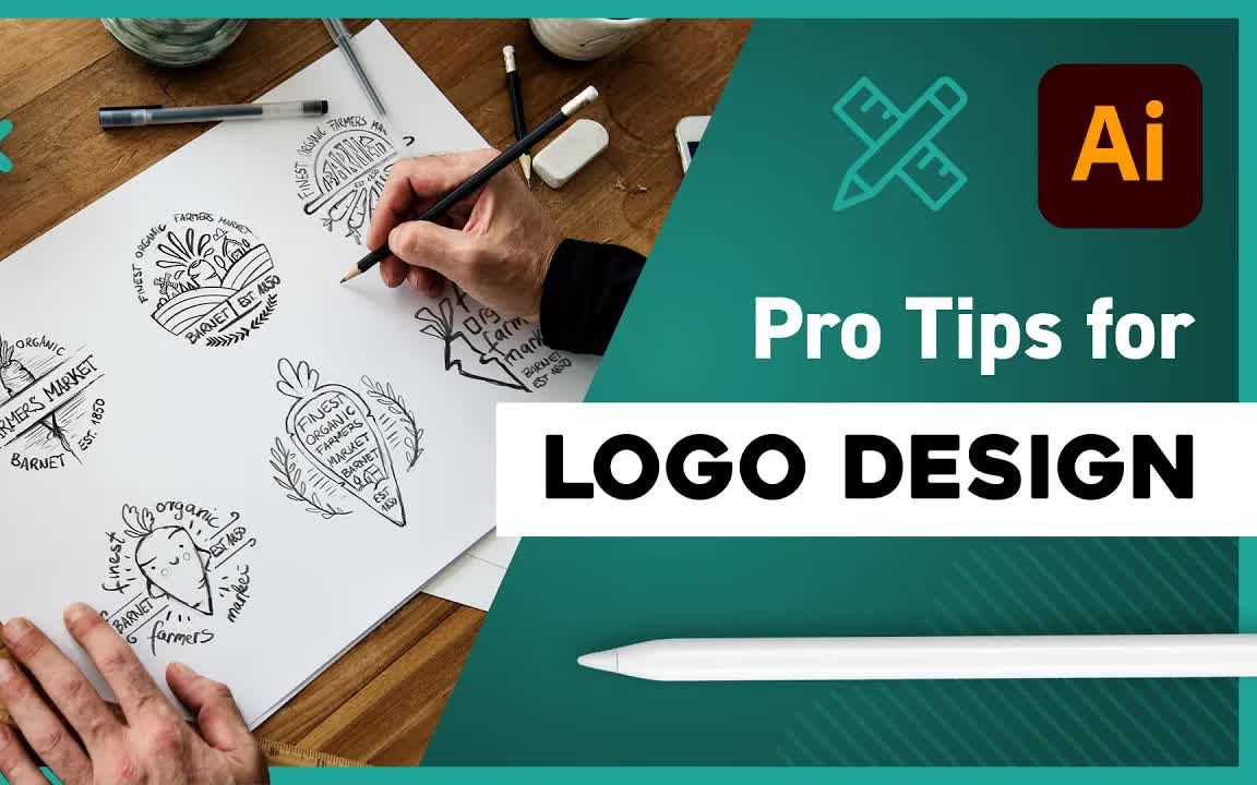 【Ai教程】这10个技巧让你的LOGO设计更上一层楼