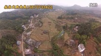 江西赣州寻乌县晨光镇航拍全景