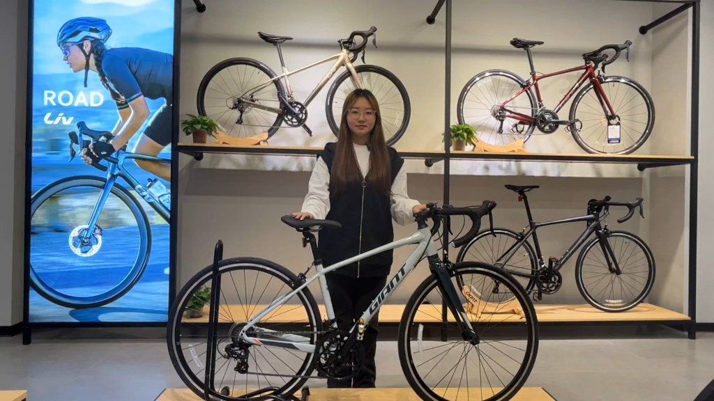 捷安特入门公路车speeder#骑行vlog #公路自行车 #捷安特 #爱上公路...