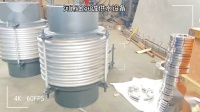 耐高温不锈钢波纹管补偿器带保温棉煤粉管道膨胀节焊接式伸缩节