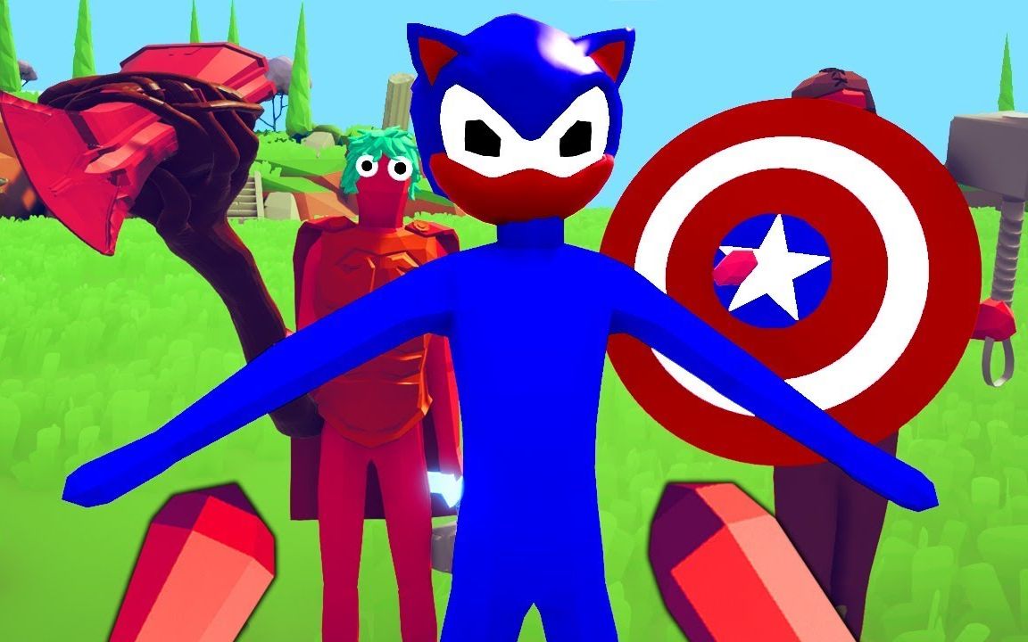 全面战争模拟器72:光速闪电刺猬侠 能与一拳超人抗衡的兵种 HAHA实况