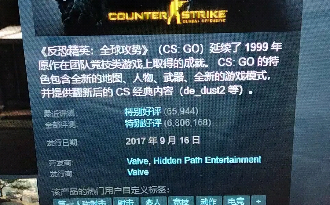 steam上的免费游戏之(CS:GO)反恐精英:全球攻势游戏角色剧情介绍等...