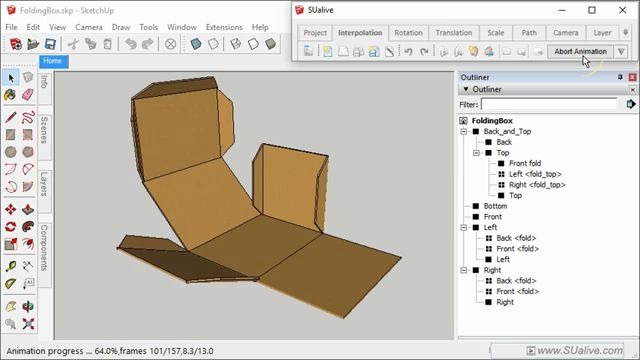 SUalive 4u——SU插件【Animation SUalive Free】