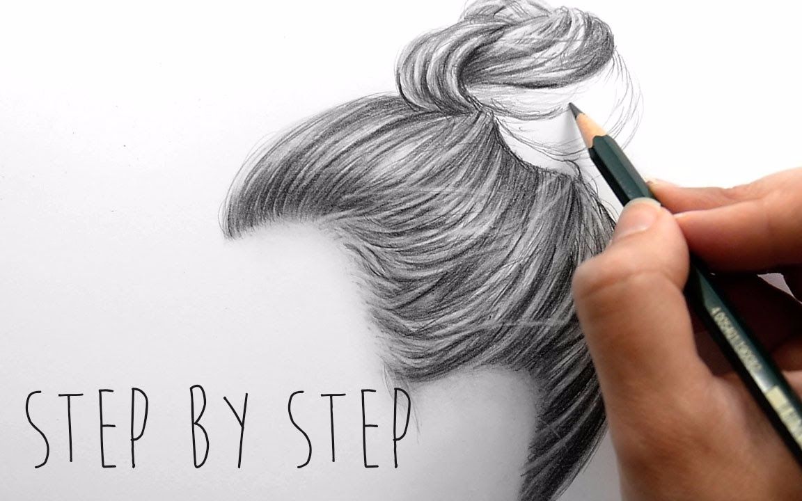 【painting】头发的阴暗表现手法(铅笔画)