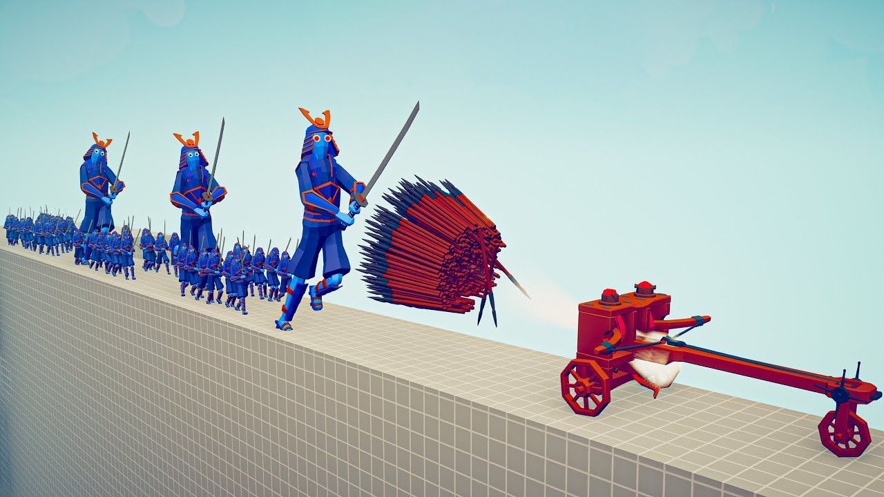 武士小队 VS 神之兵种_全面战争模拟器