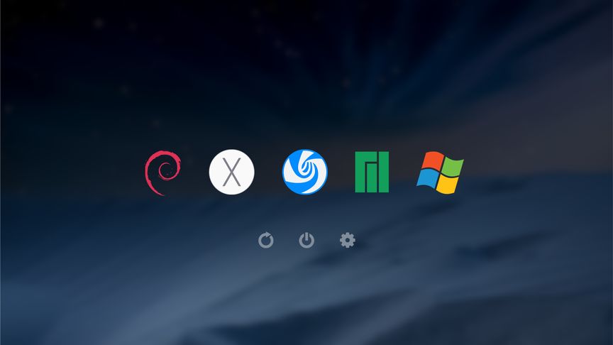 一个好用又好看的UEFI启动管理器,rEFInd!