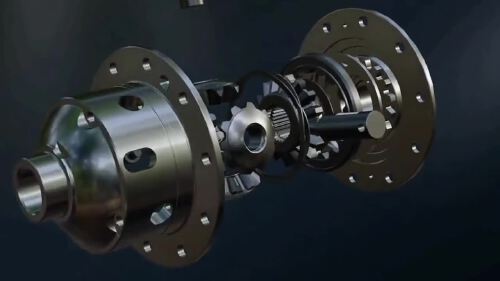 差速器的结构,其被广泛应用于汽车传动系统,玩越野的朋友肯定熟悉