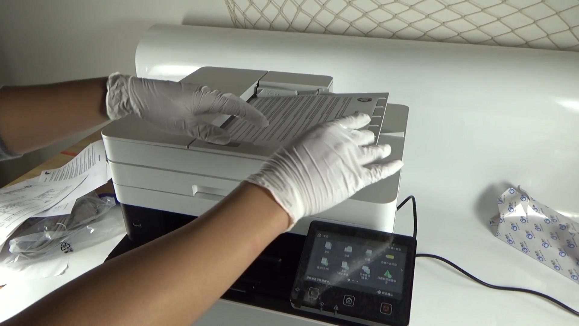 佳能MF635打印机自动双面复印教程