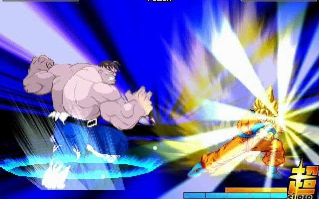 绿巨人VS孙悟空