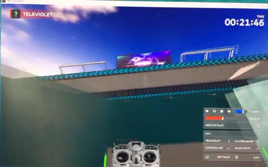 【FPV试玩】DRL穿越机模拟器MIAMI LIGHTS -THE END ZONE
