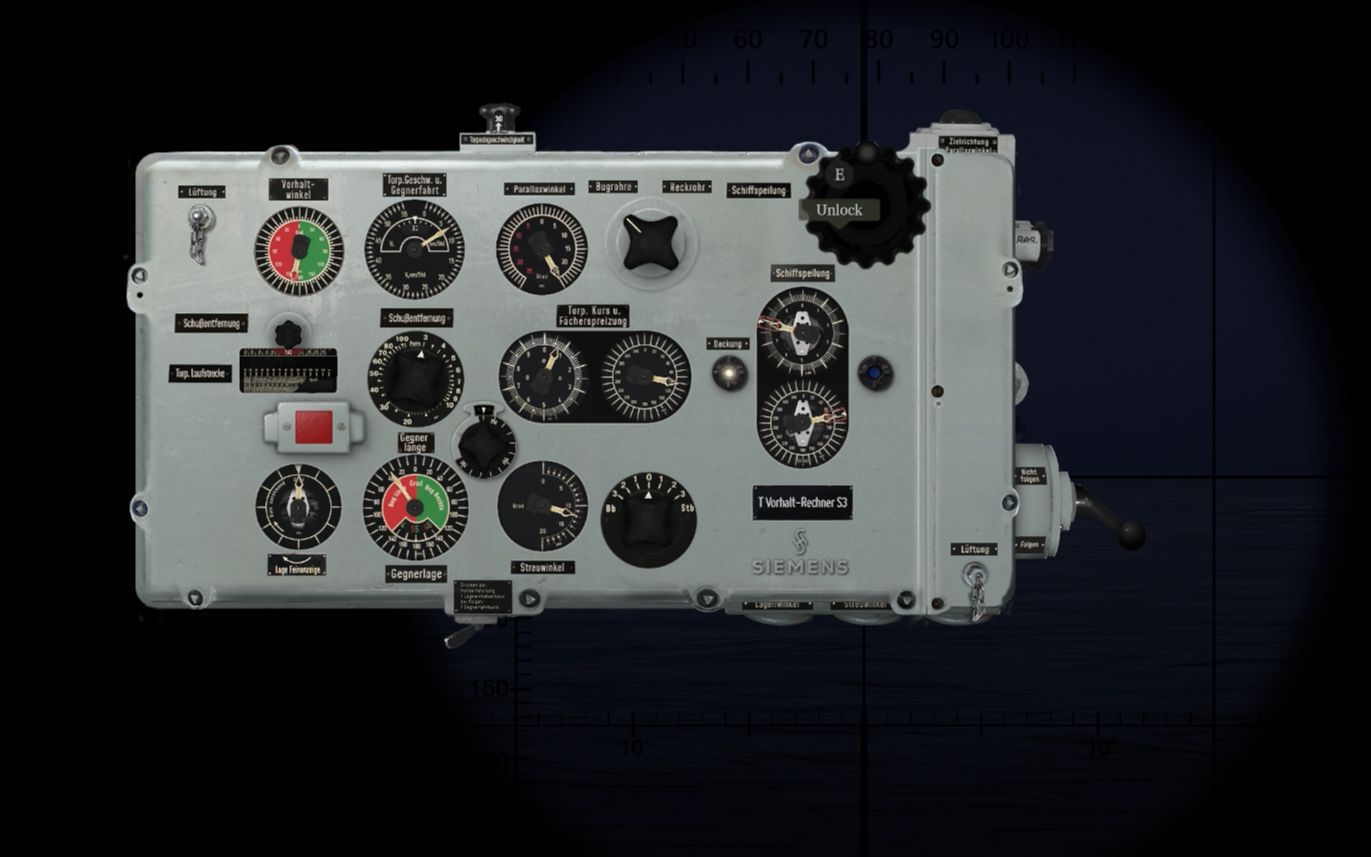 【教学】一个视频学会手动TDC鱼雷攻击!实例解说演示(UBOAT游戏)