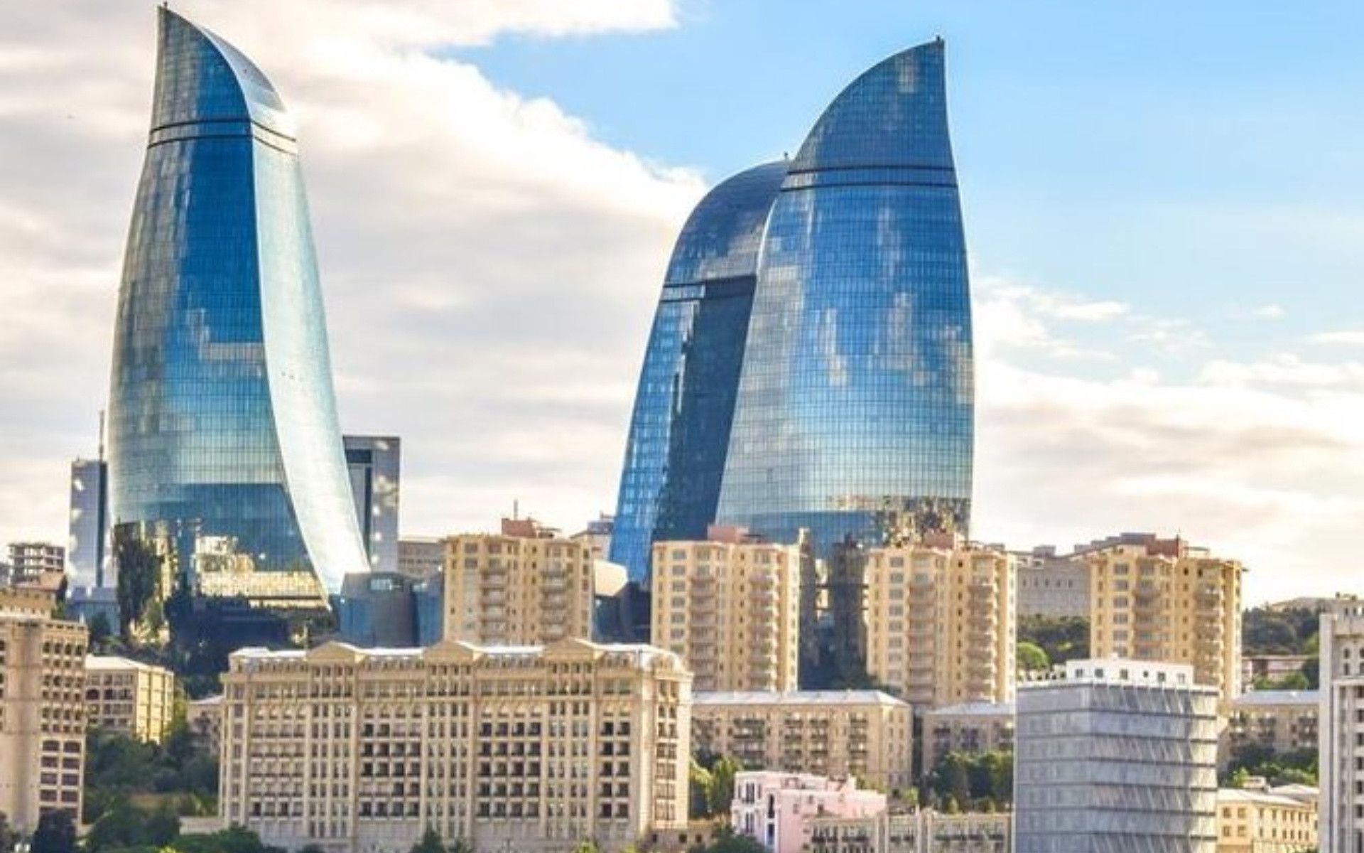 2021年航拍阿塞拜疆首都——巴库Baku, Azerbaijan