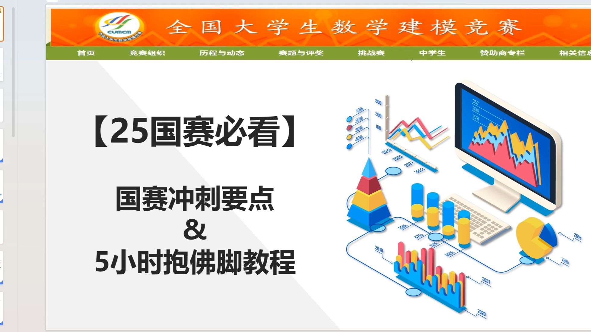 【25数模国赛最后冲刺】 国赛论文获奖要点&5小时速成路线(10大必...