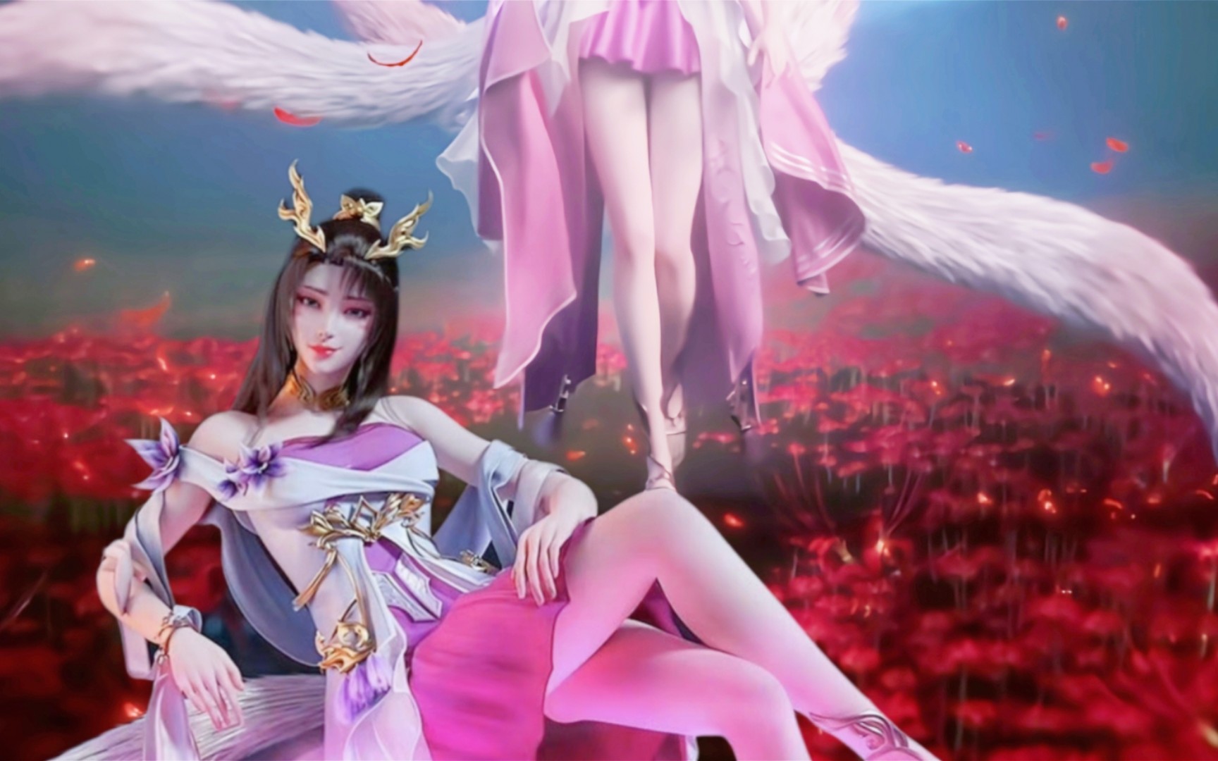 《完美世界》第一美腿当属于:“天狐仙子”魔女!