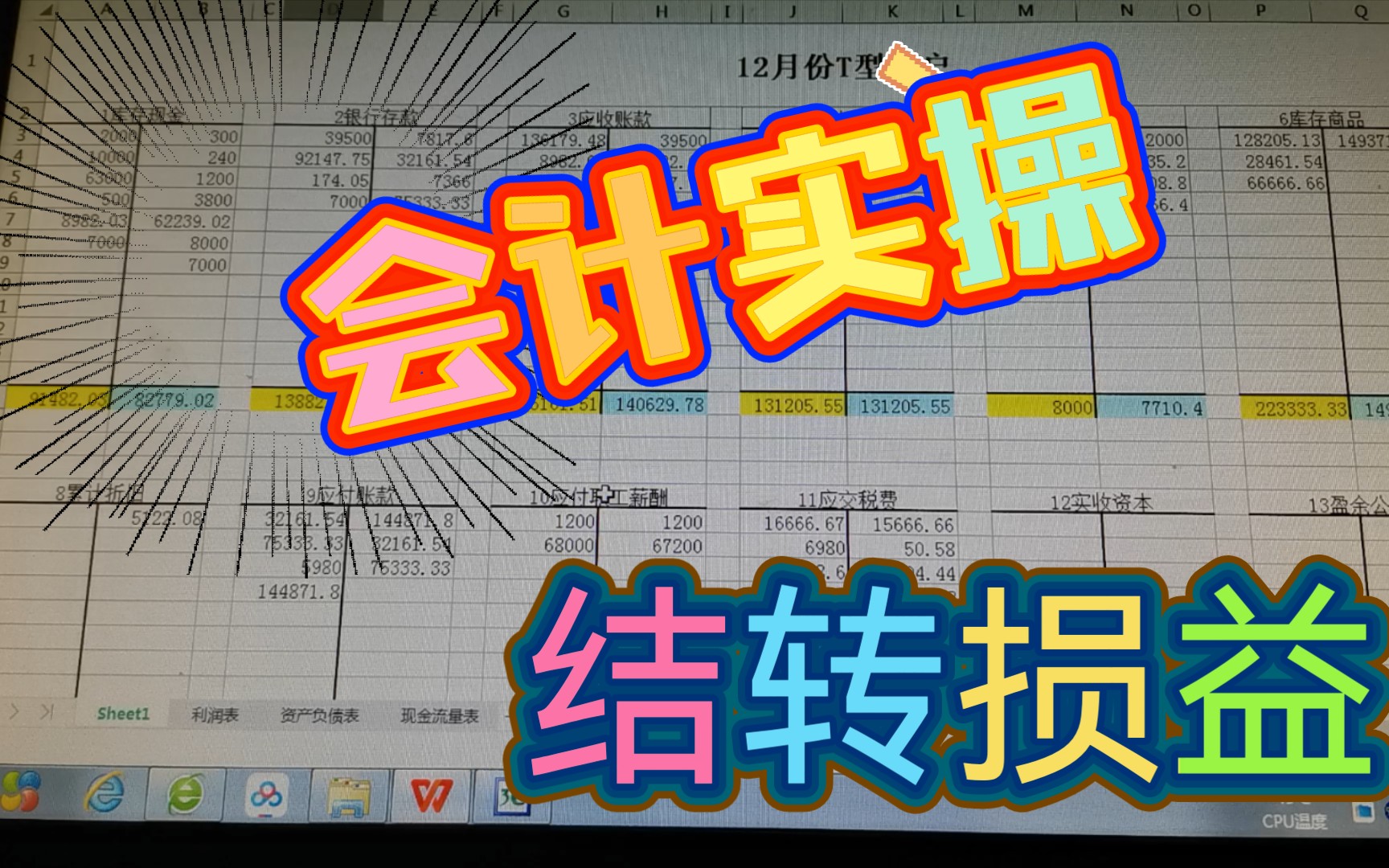 结转损益类科目
