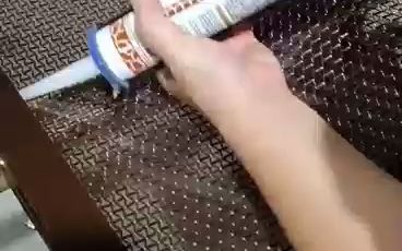 不锈钢屏风隔断打胶也是一种技术活