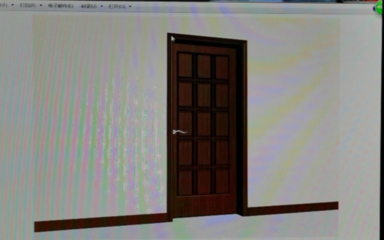 3dsmax—入户门+门槛+踢脚线的制作