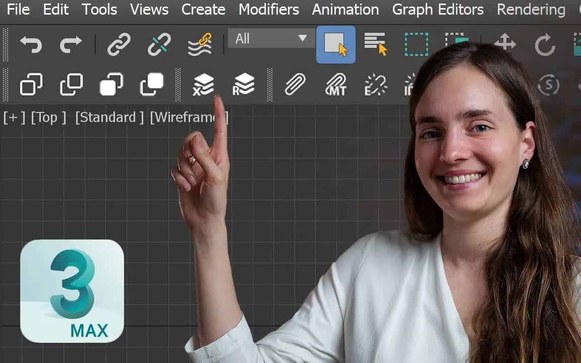 在3ds Max中用图标创建自定义工具栏