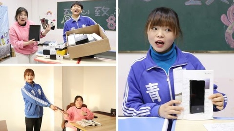 学校不准带手机,不同学生的反应,没想学渣直接带来一筐手机
