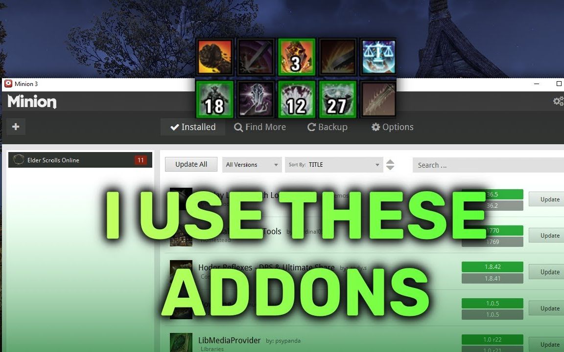 【上古卷轴ol】[NefasQS] PVE大佬都在用的插件