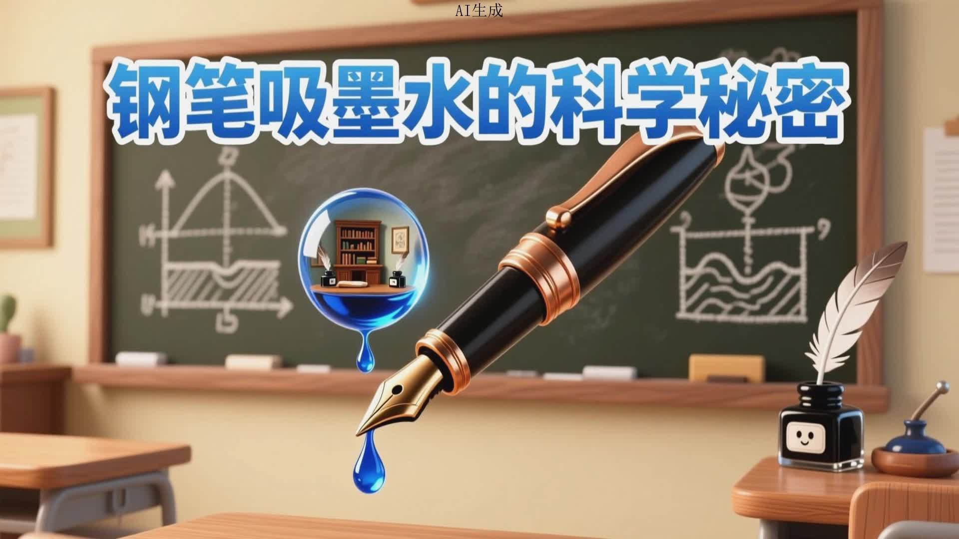 钢笔吸墨水原理揭秘,有趣知识点一网打尽,揭秘时刻惊喜不断