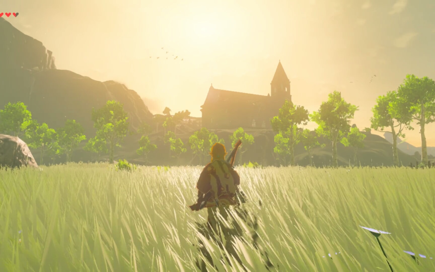 wiiu模拟器《塞尔达传说荒野之息》最高画质“唯美风景”摄影