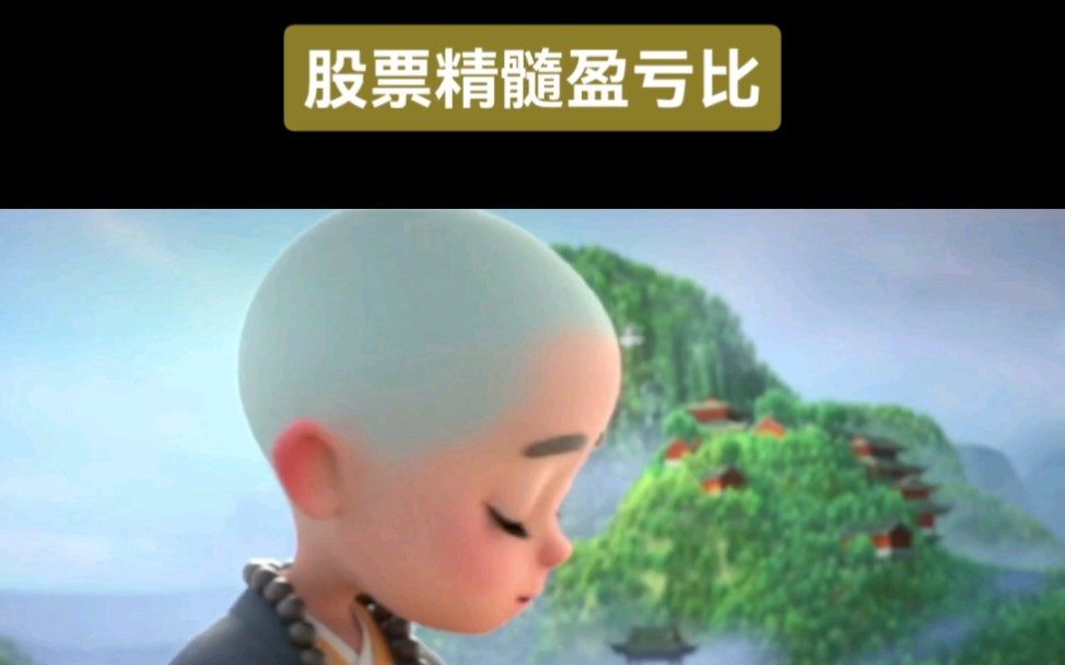 股票的精髓盈亏比