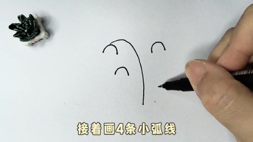 花朵怎么画简单又漂亮?画法简单又好看的铃兰花简笔画