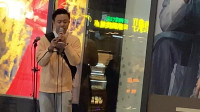 小哥哥模仿林俊杰的声音还真挺好听!相似度100%吧