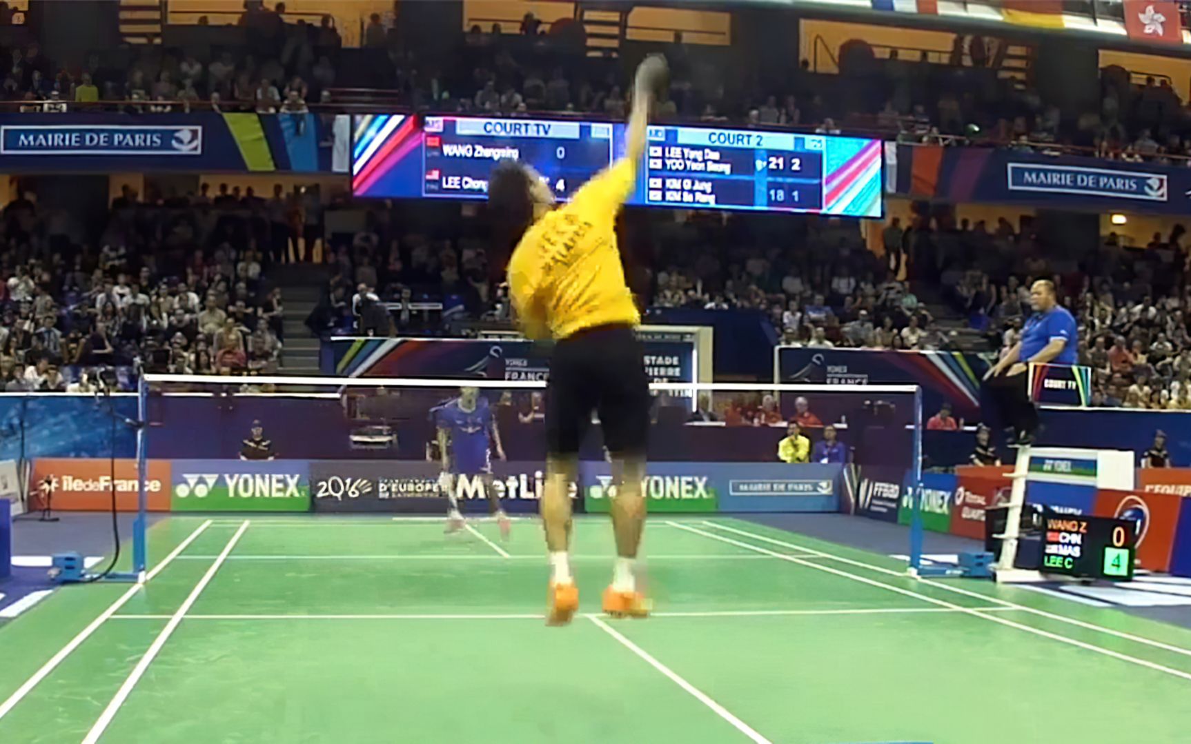 【XerCis看羽球】2015法国公开赛 李宗伟vs王睁茗