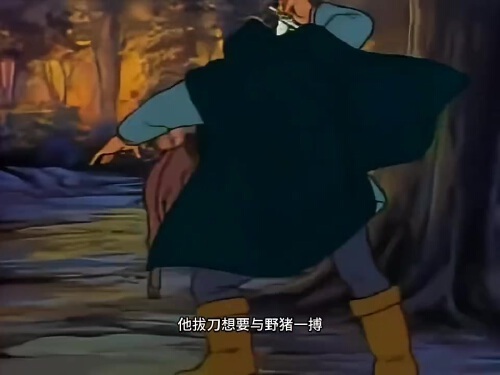 当白雪公主越来越漂亮的时候,被恶毒的王后深深的嫉妒了