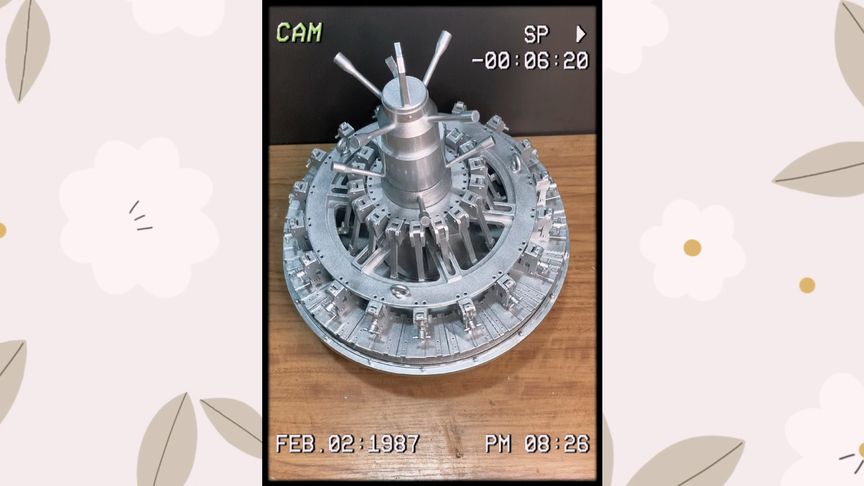 3D打印,工业模型,喷漆上色