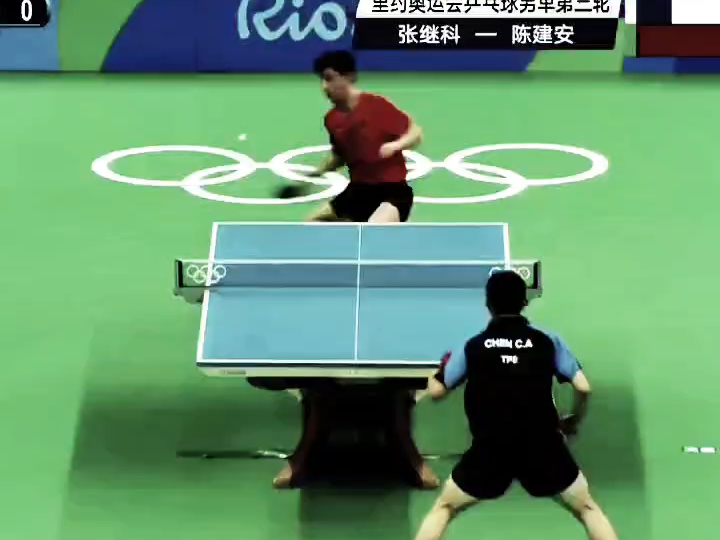 里约张继科:你还以为这是公开赛呢