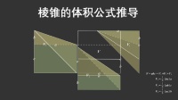 【数学】棱锥的体积公式推导