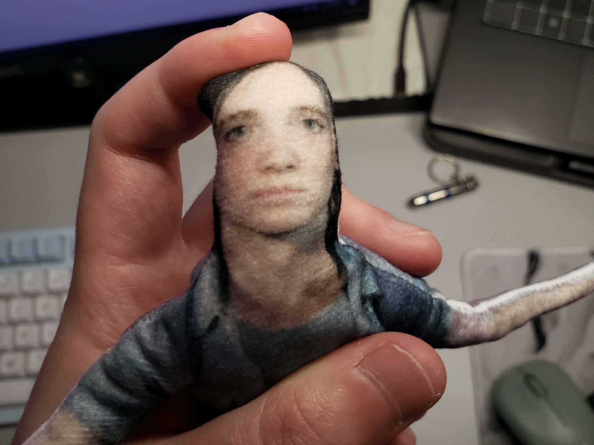 艾莉老鼠干抽象玩偶,够抽象