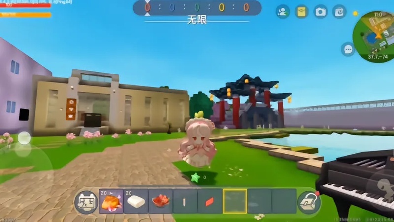 迷你世界:莓果甜心第三次弹钢琴
