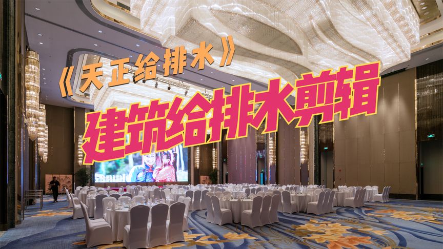 《天正给排水》建筑给排水剪辑