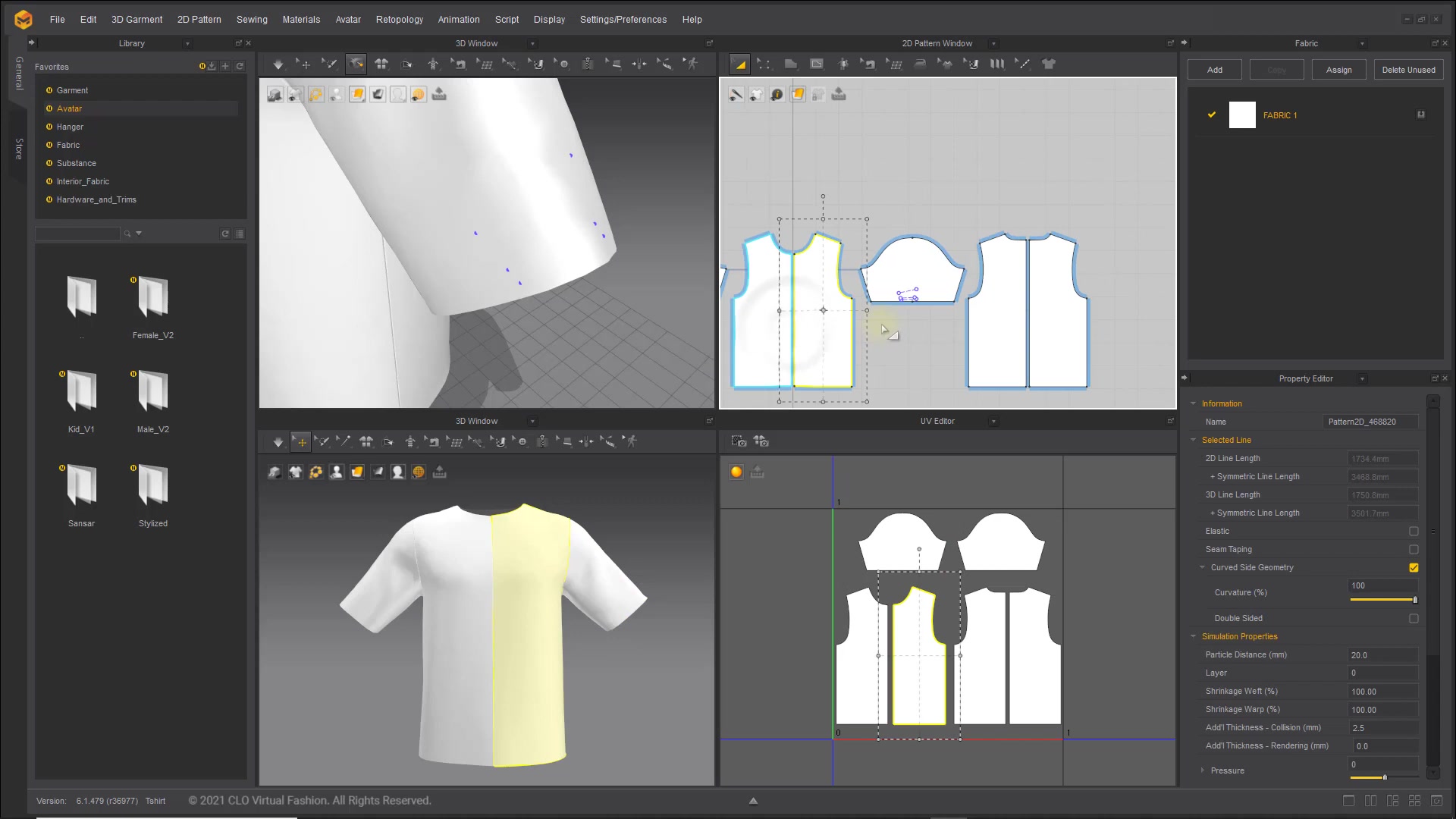 三维服装设计布料模拟软件Marvelous Designer 11新功能介绍