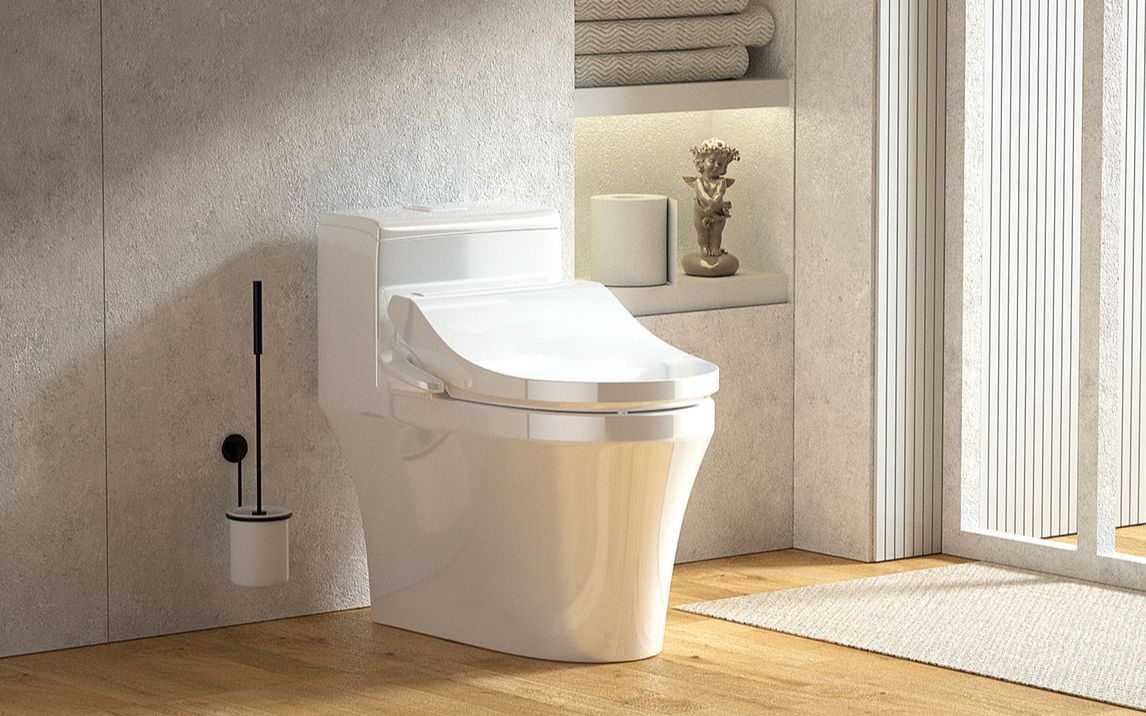 C4D马桶场景建模渲染